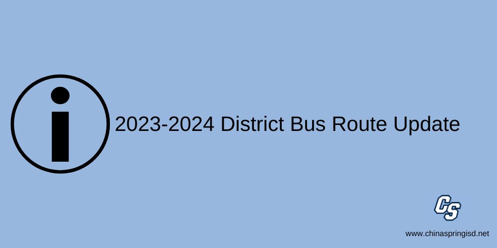 News | China Spring ISD